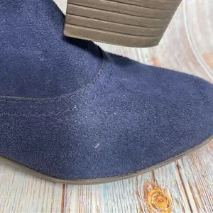 Sporto | Shoes | Sporto Nan Faux Fur Navy Weatherproof Suede Ankle ...